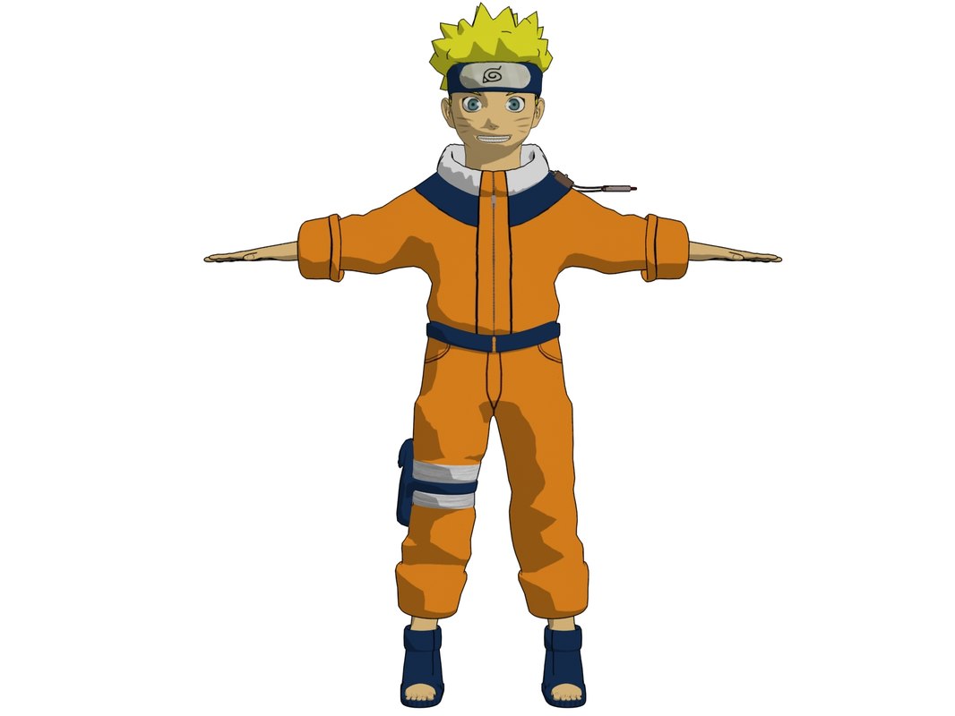 3d model naruto