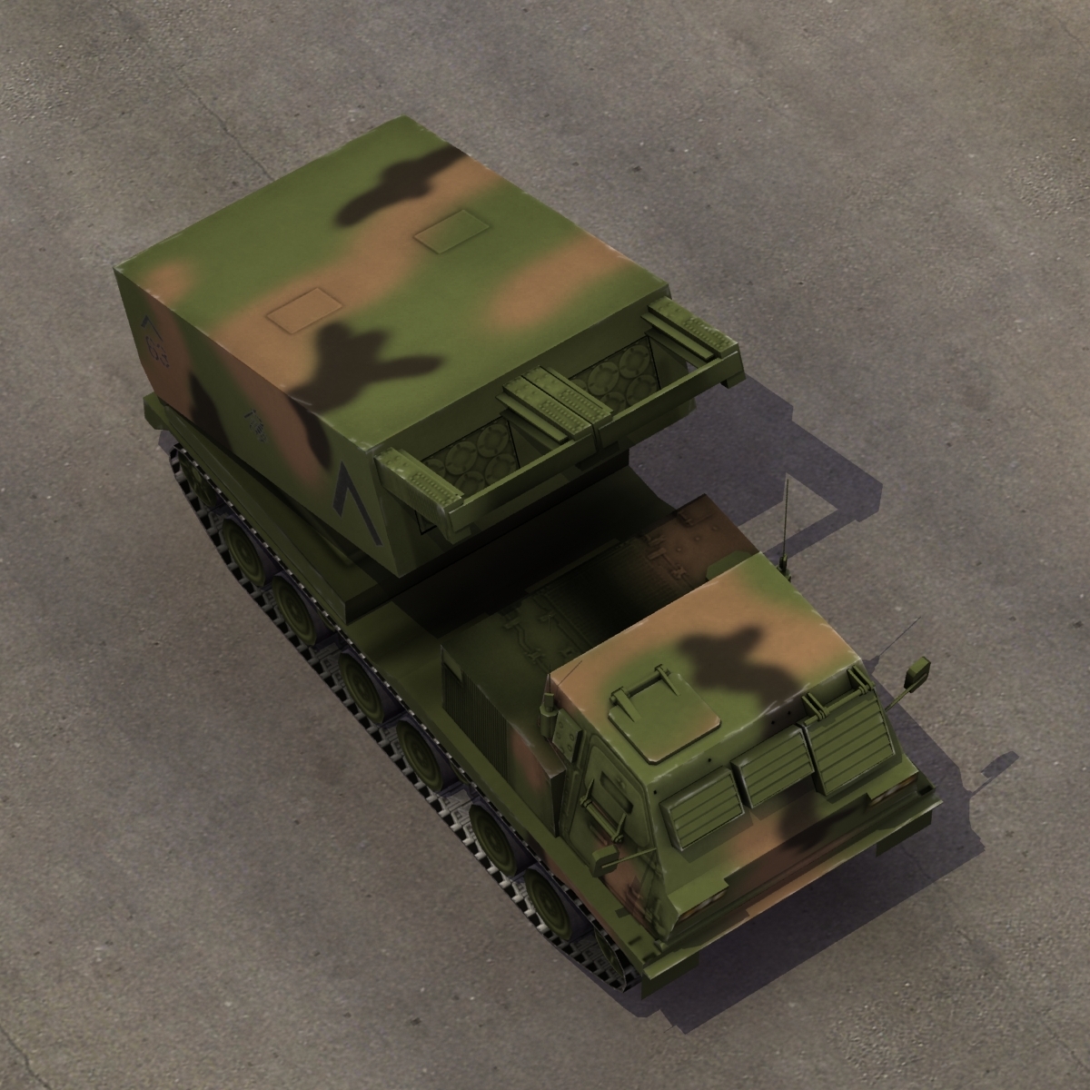 MLRS M270 LW 3D 모델 - TurboSquid 662267