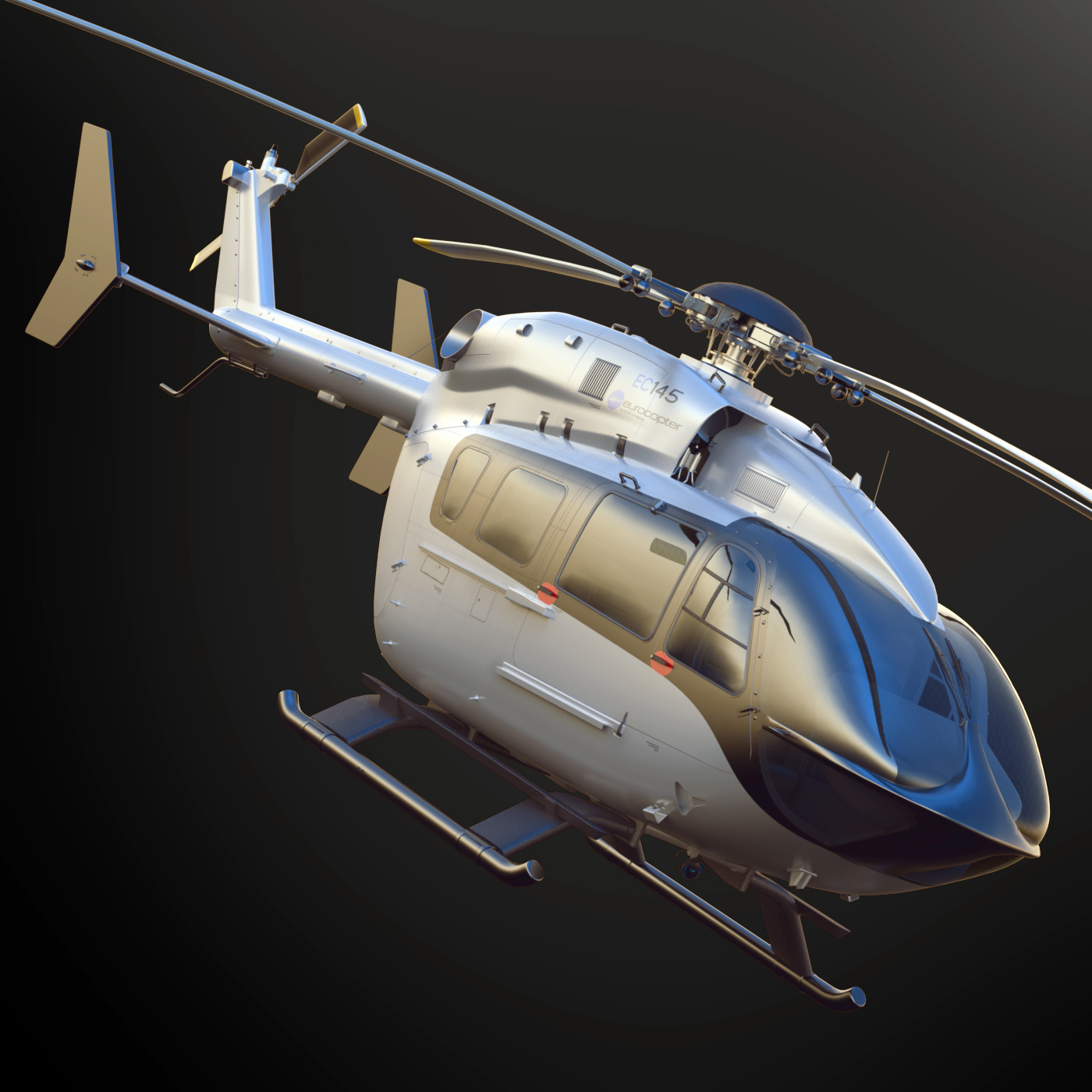 eurocopter ec145 t2 mercedes-benz c4d