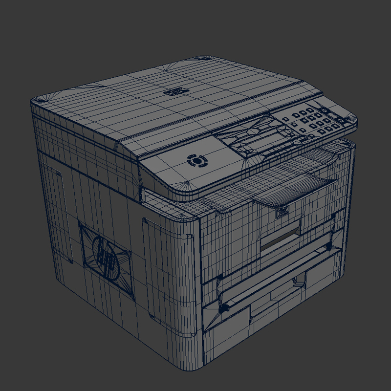 hp laserjet printer 3d 3ds