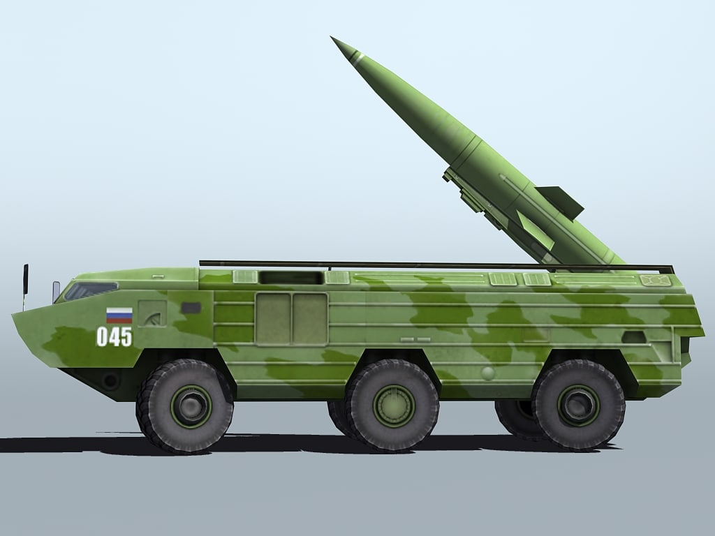 3d model soviet 9k79 tochka tochka-u