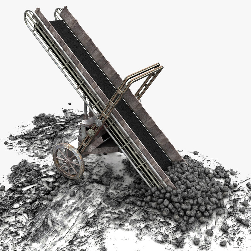 3d machine coal model
