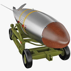 3d nuclear bomb mark 7 model