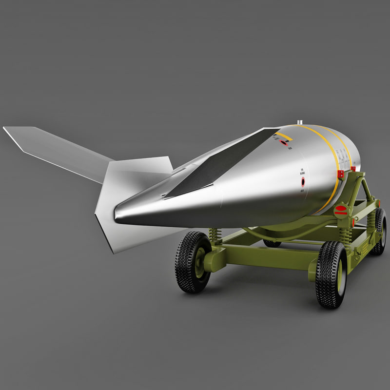 3d model nuclear bomb mark 7