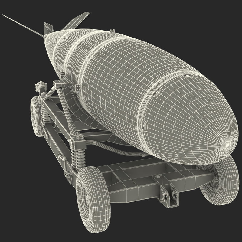 3d model nuclear bomb mark 7
