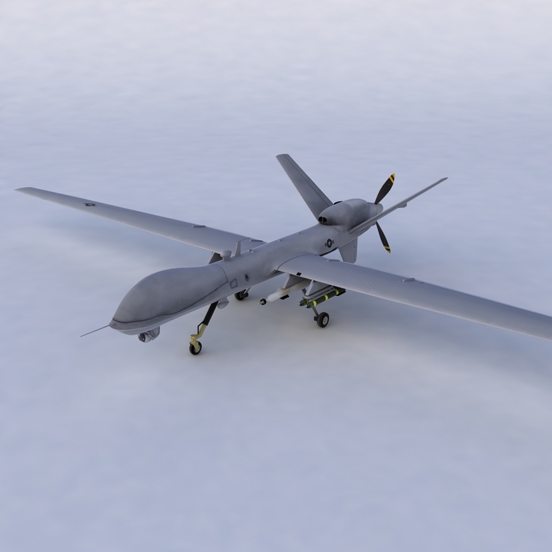 3d model 6 uavs