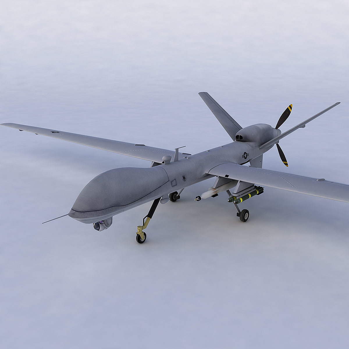 3d model 6 uavs