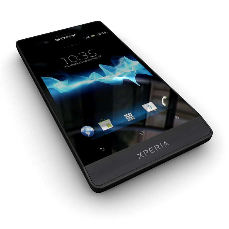 sony xperia miro smartphone 3d 3ds