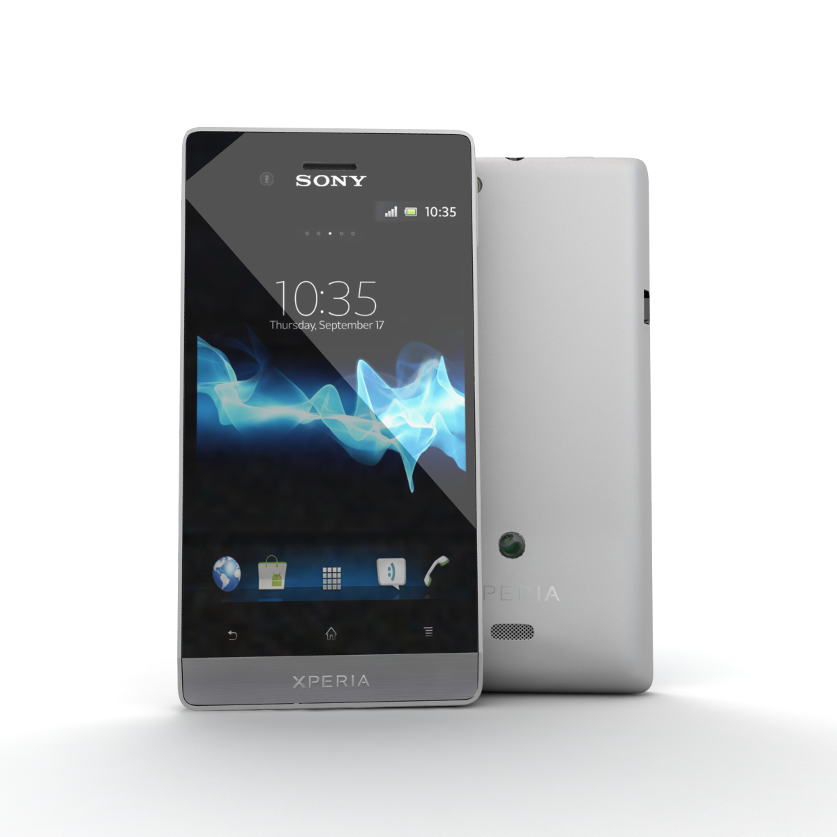 new sony xperia miro 3d model