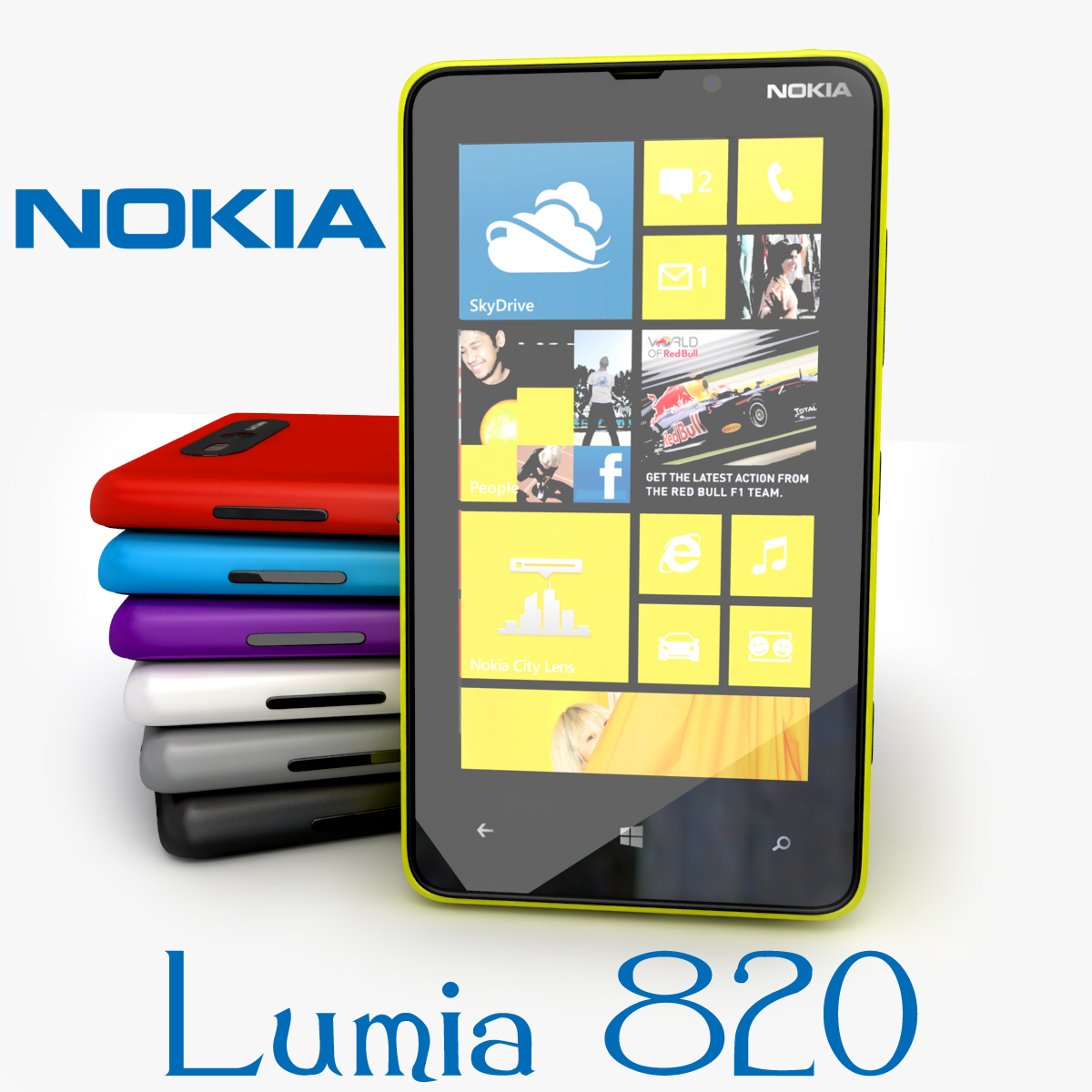 new nokia lumia 3d model