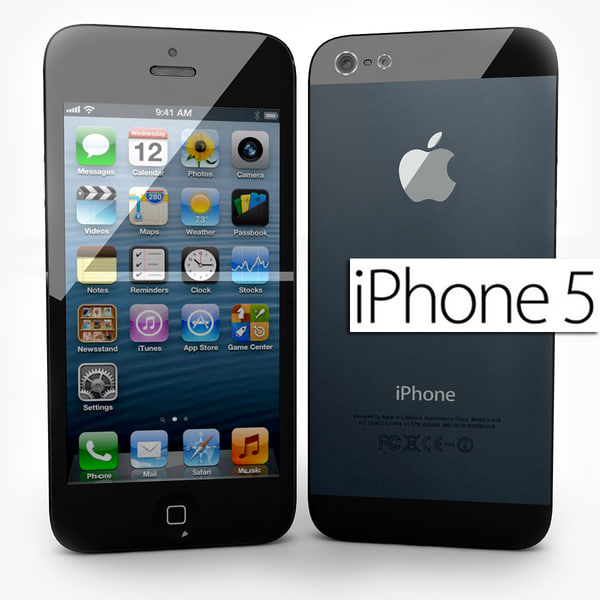 3d new apple iphone 5 model