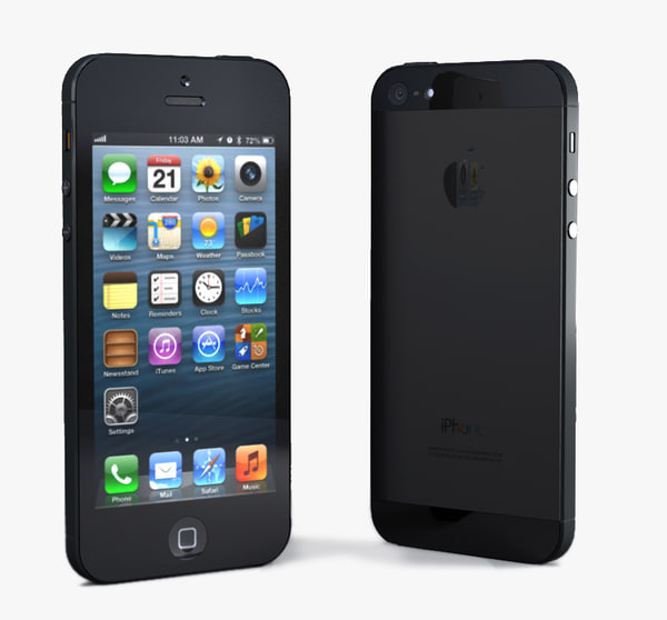 3d iphone 5 model