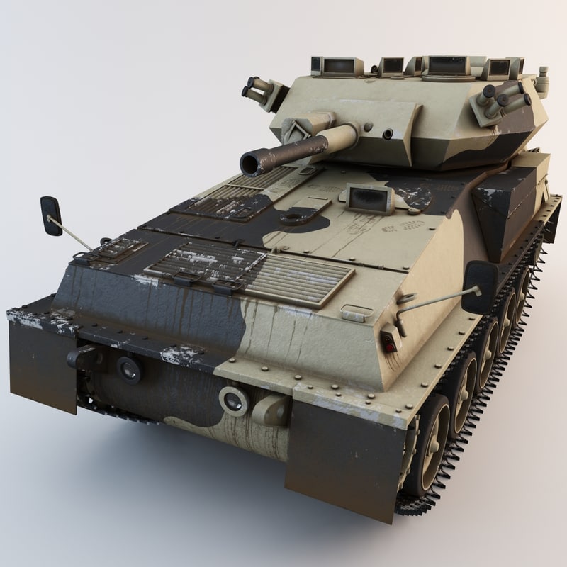3d fv101 scorpion british tank model