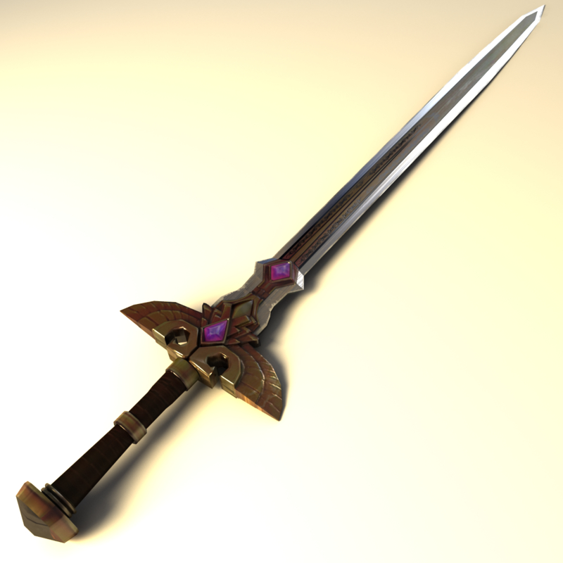 sword concept 3d model