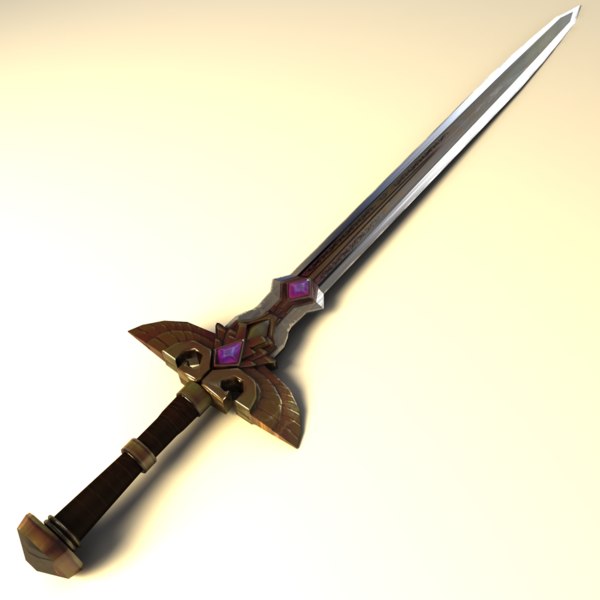 sword concept 3d model
