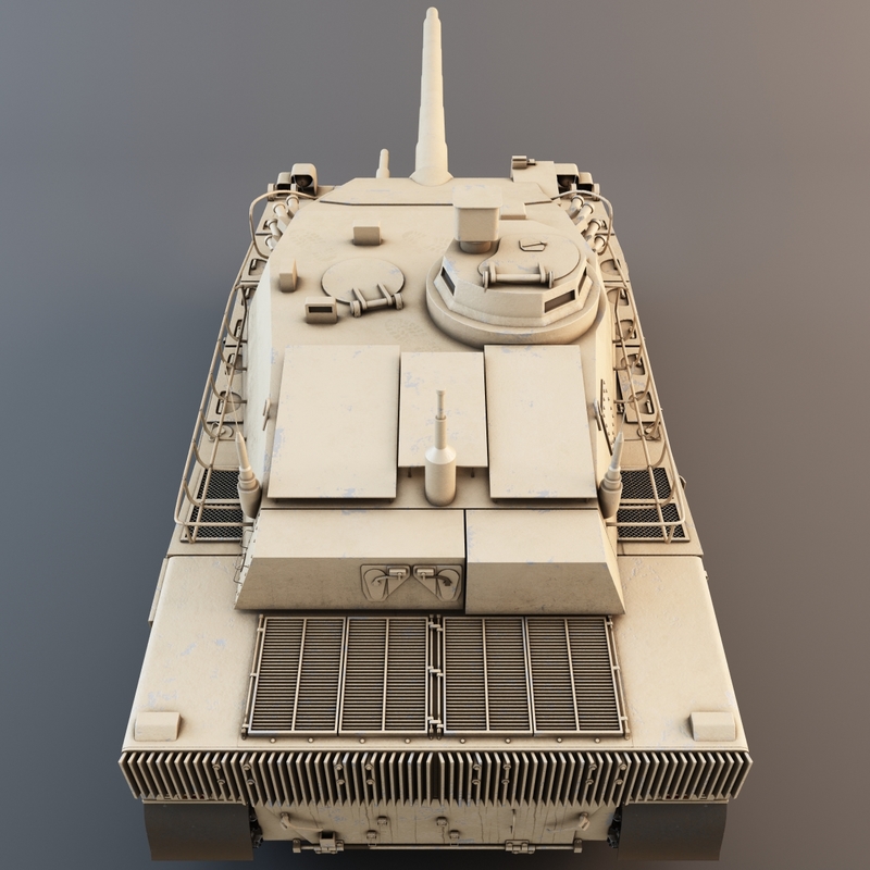 3d amx-40 french main battle tank