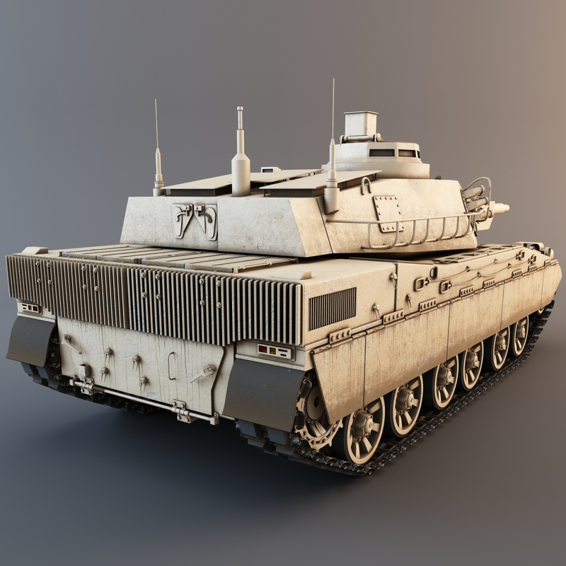 3d amx-40 french main battle tank