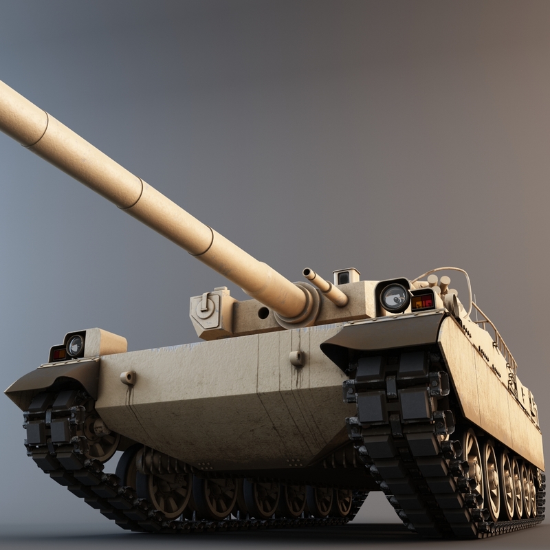 3d amx-40 french main battle tank