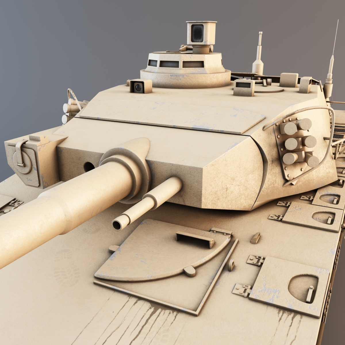 3d amx-40 french main battle tank