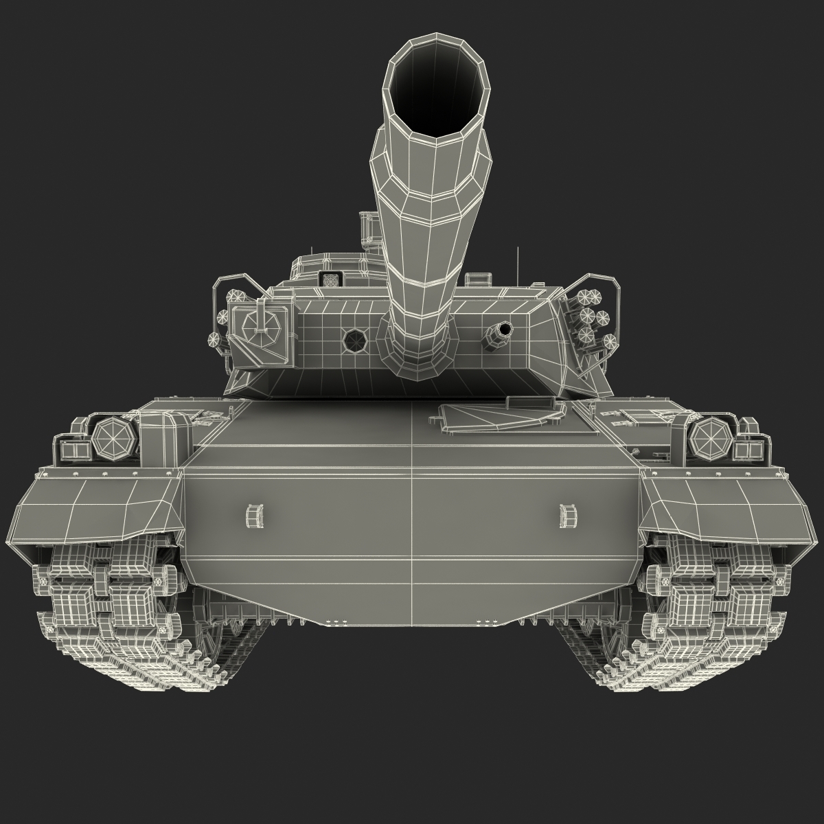 3d amx-40 french main battle tank