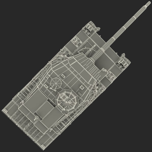 3d amx-40 french main battle tank