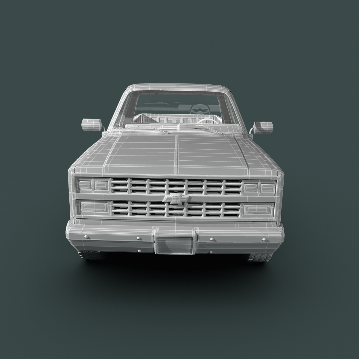 3d chevrolet truck
