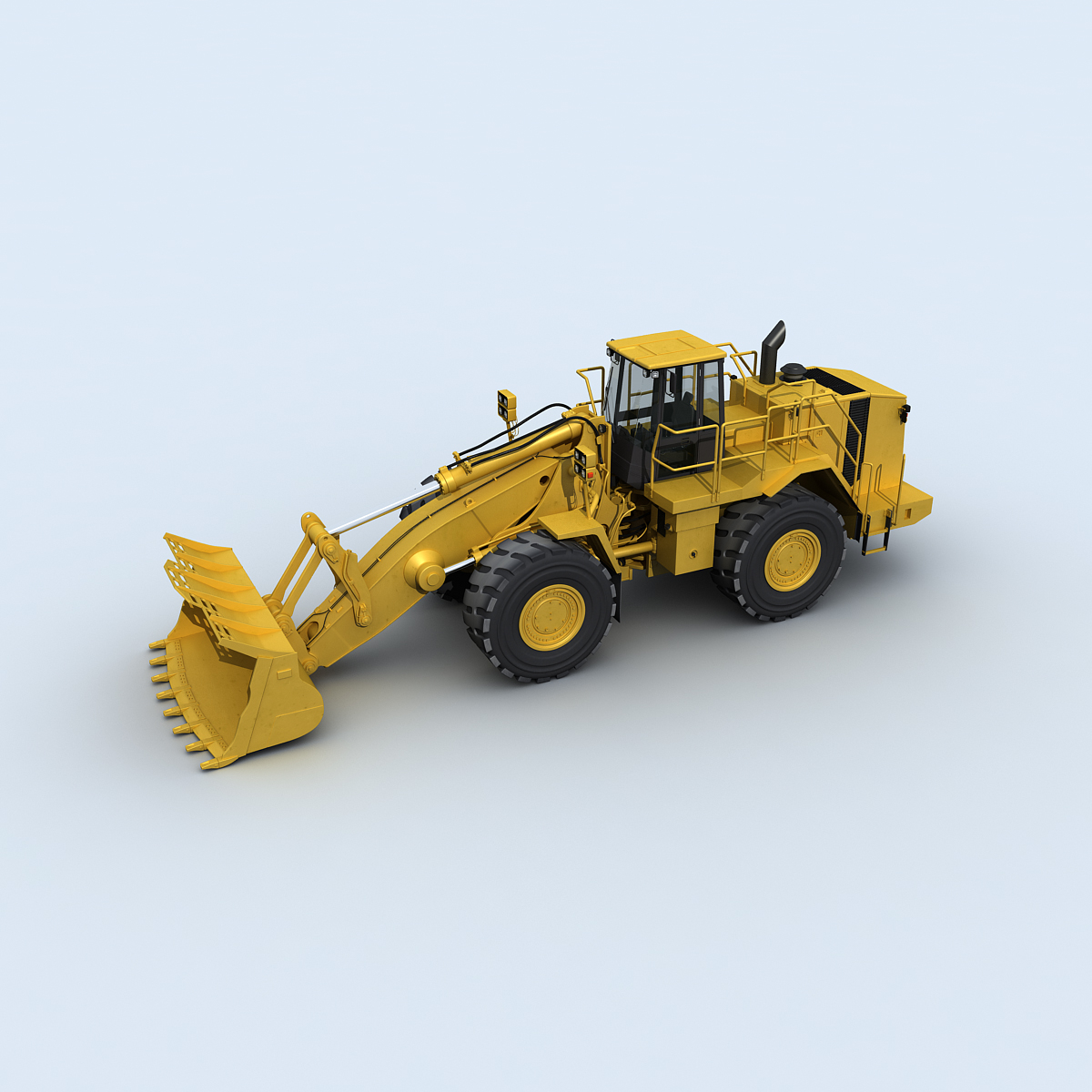 mining machines roadheader 3d model
