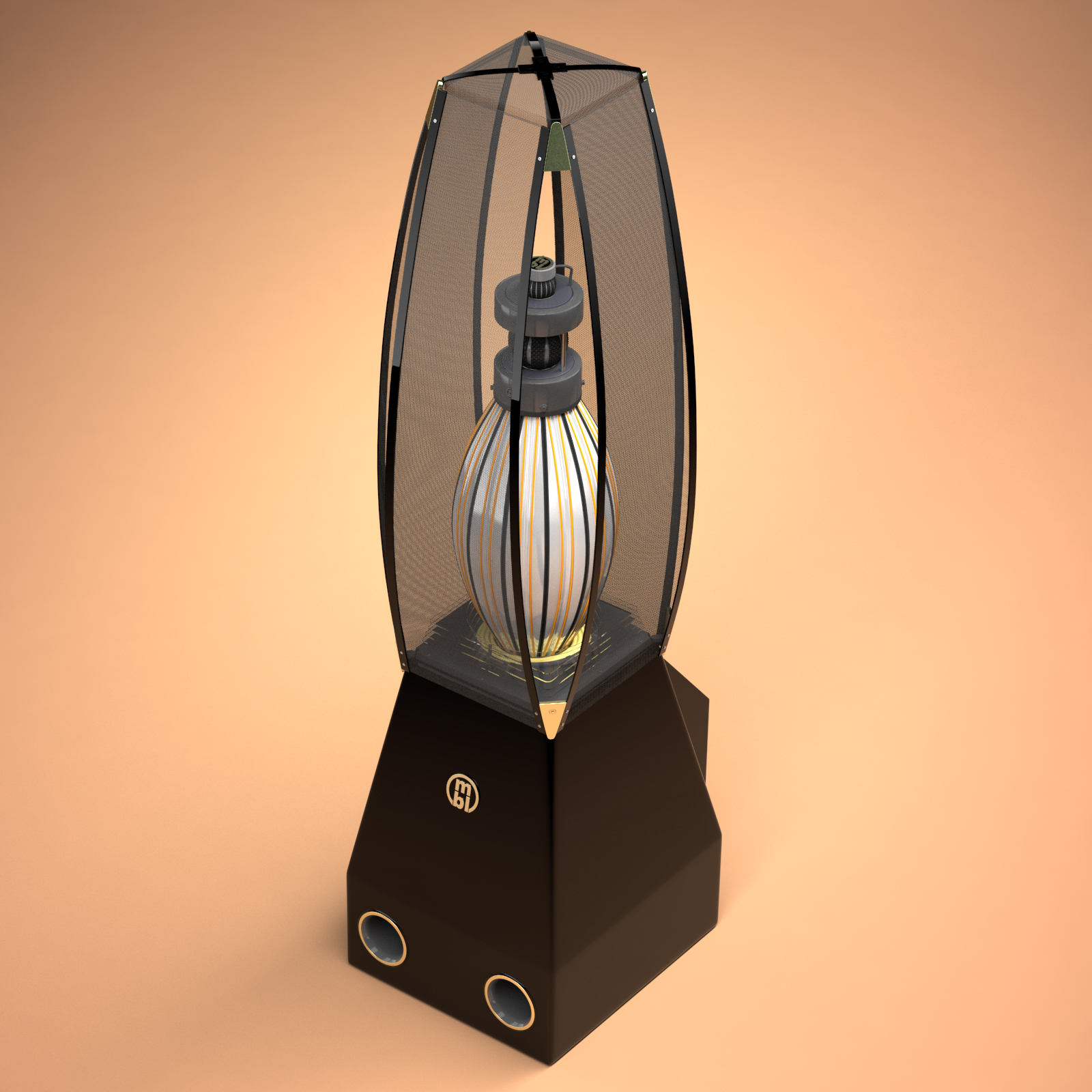 3d model radialstrahler mbl 101e mkii