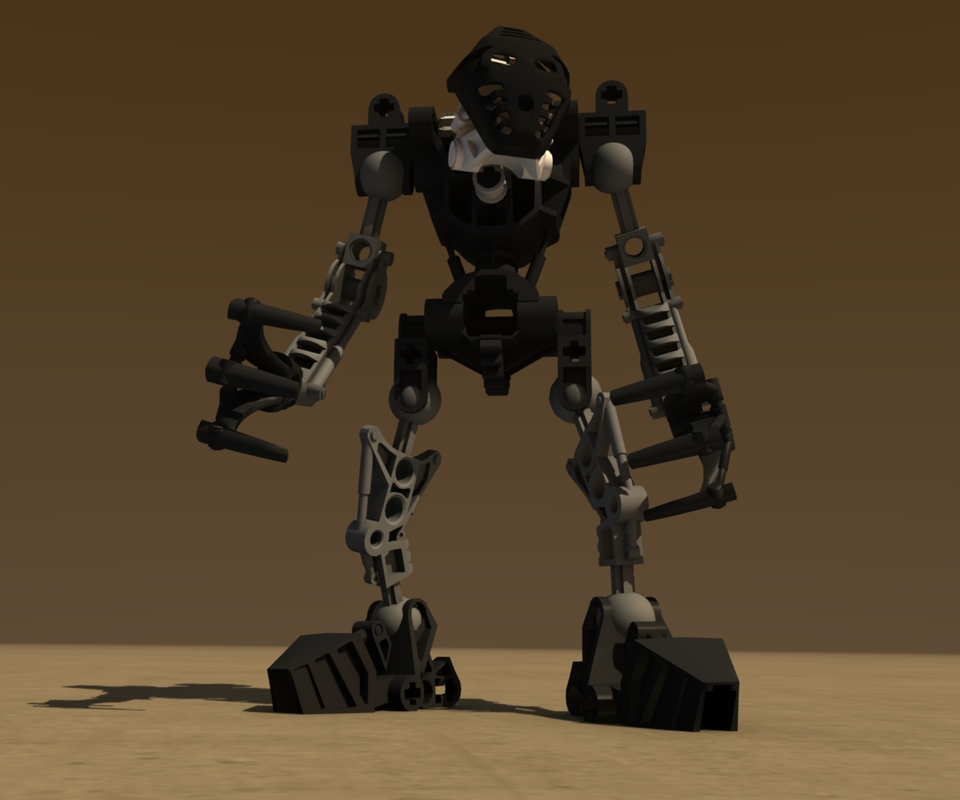 3d model lego bionicle