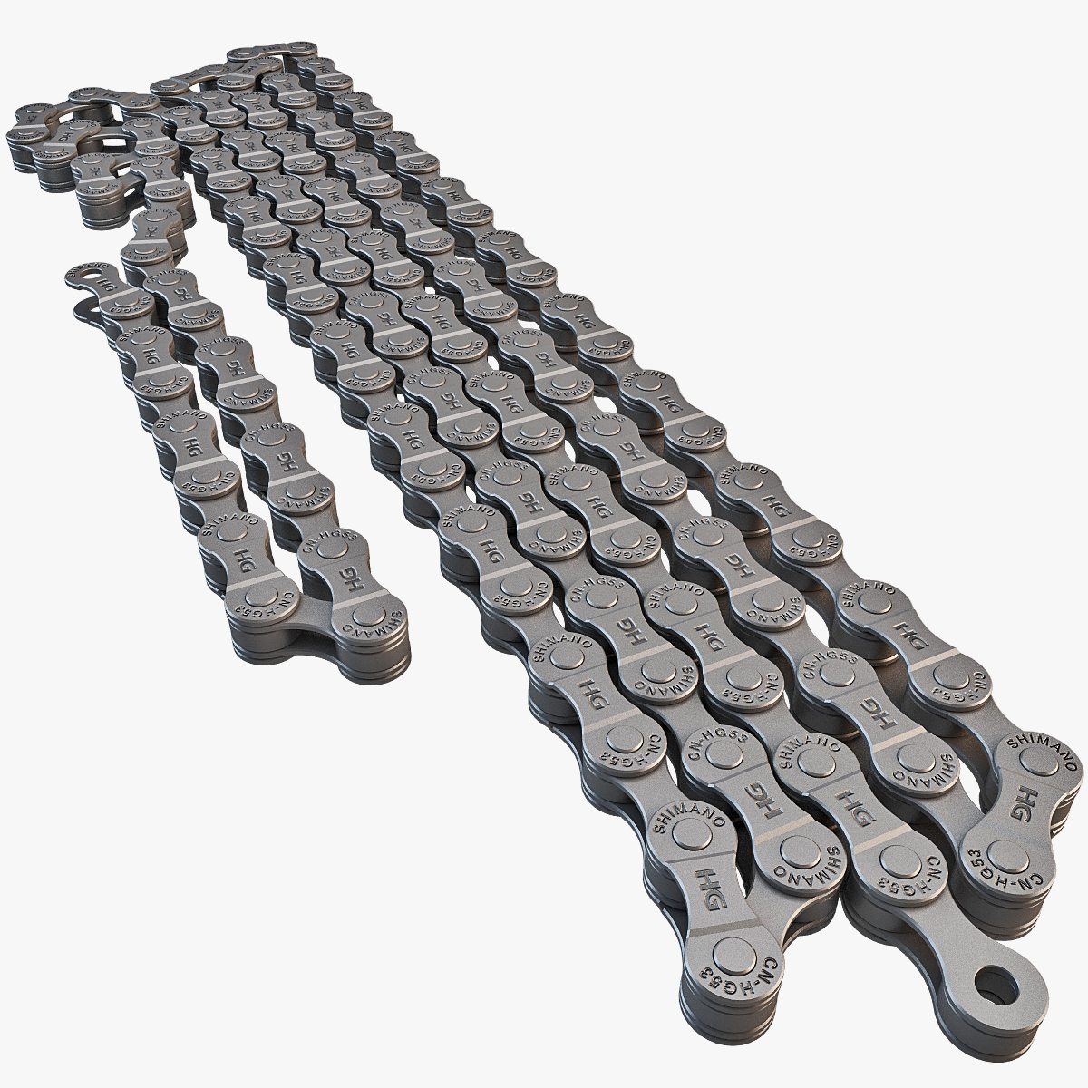 3d model bicycle chain