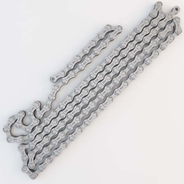 3d model bicycle chain