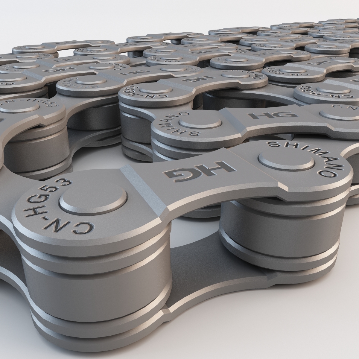 3d model bicycle chain