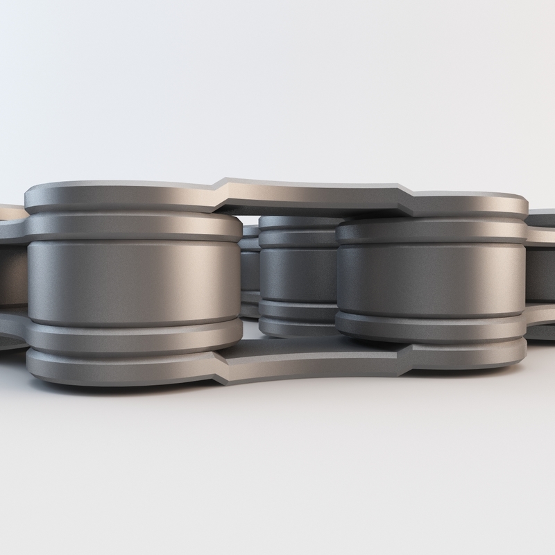 3d model bicycle chain