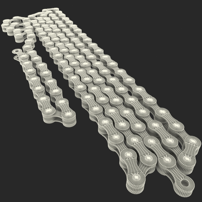 3d model bicycle chain