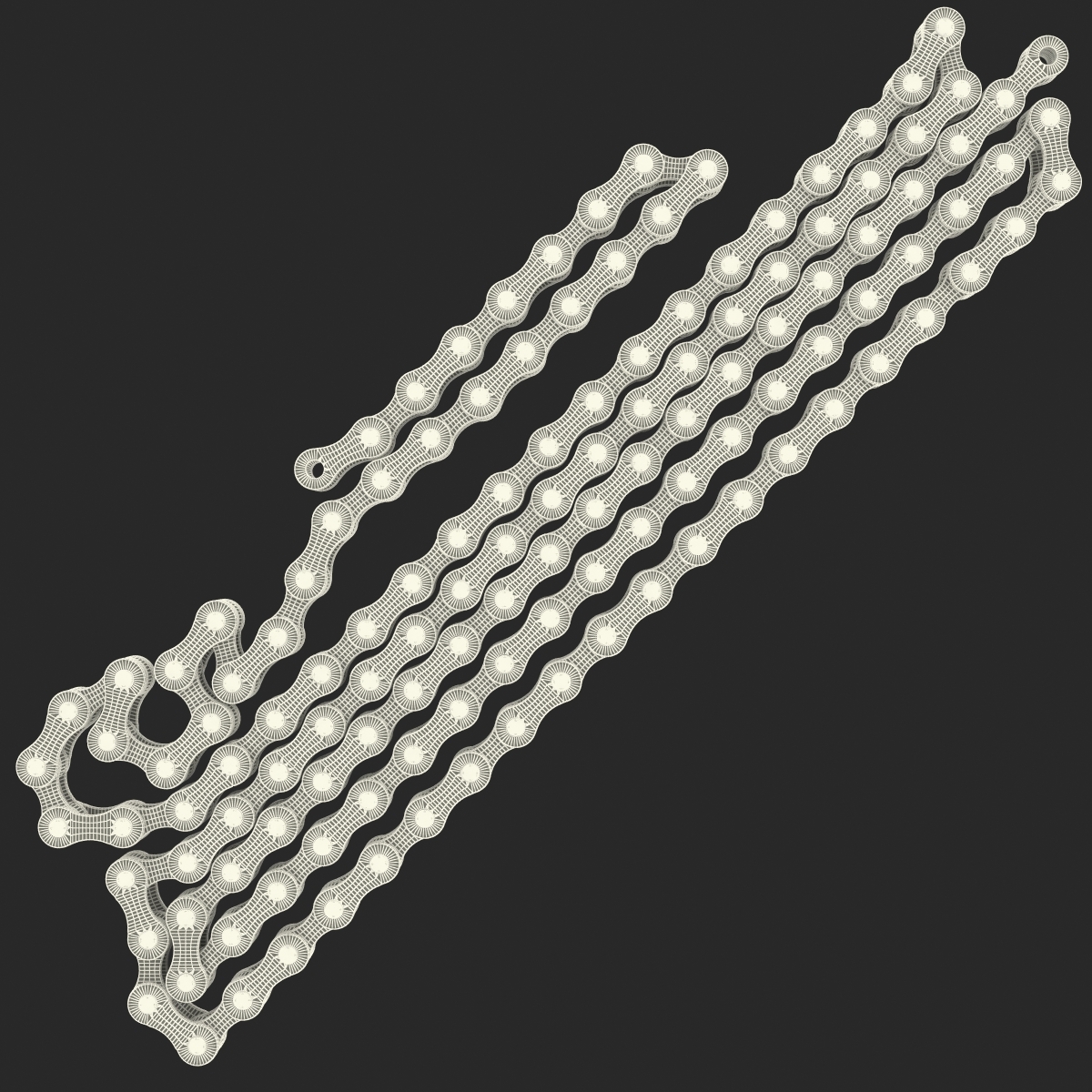 3d model bicycle chain