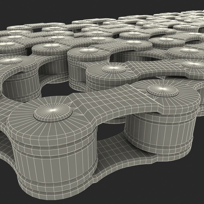 3d model bicycle chain