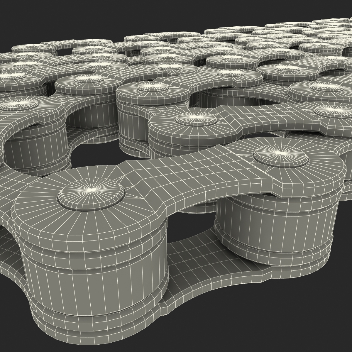 3d model bicycle chain