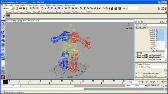 Scripts Maya Embedded Language rig autorig character