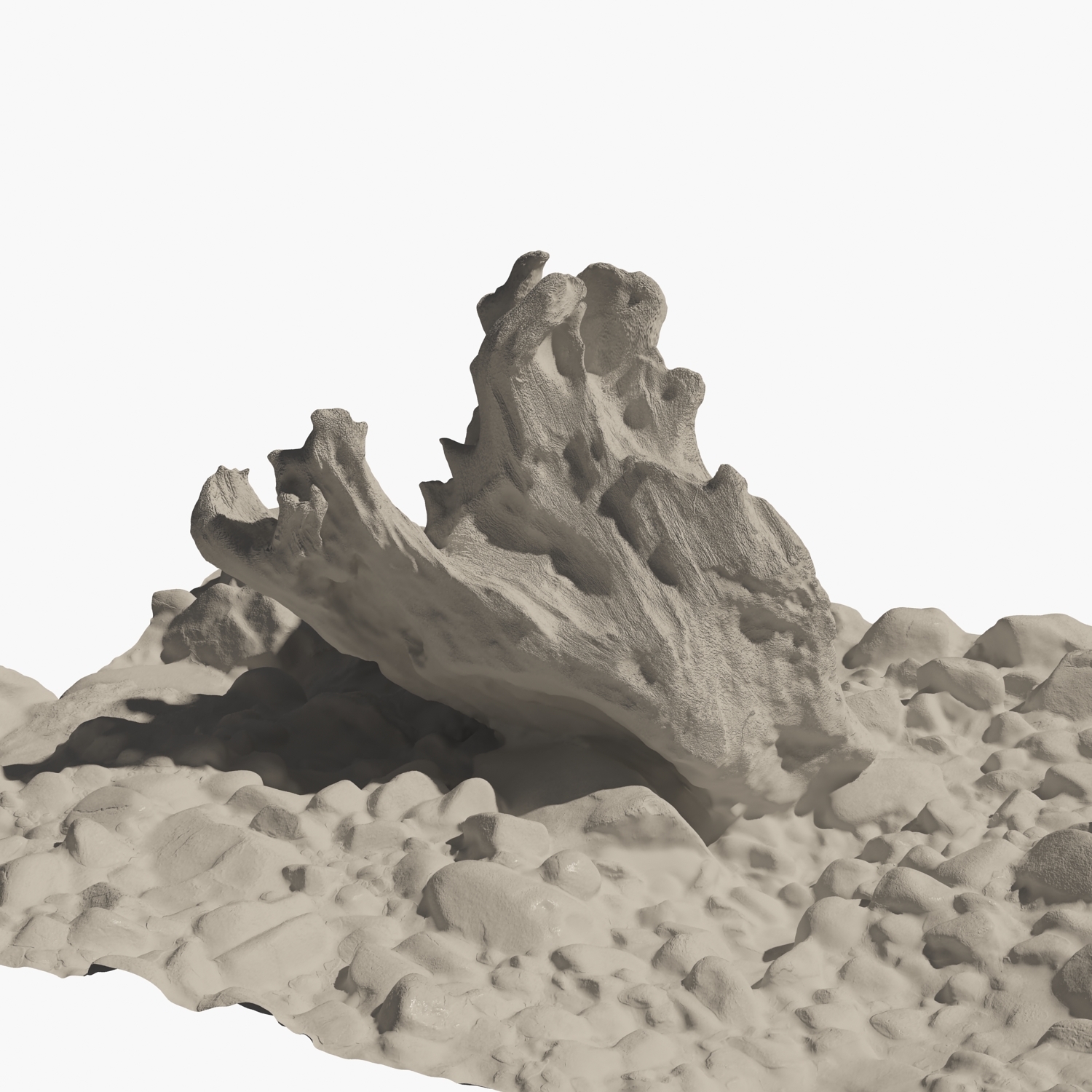 3d Scan Dead Trunk 01