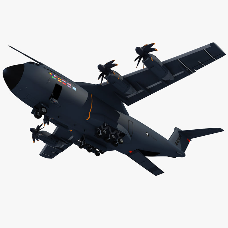 3d max airbus a400m atlas