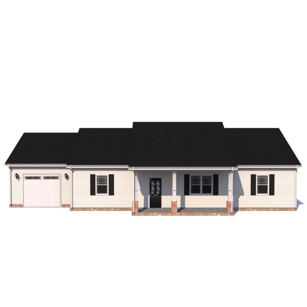 house residential home 3d model