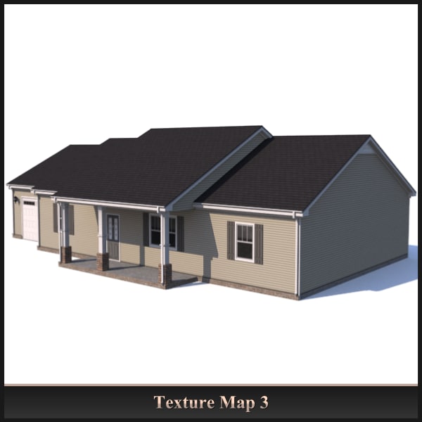 house residential home 3d model