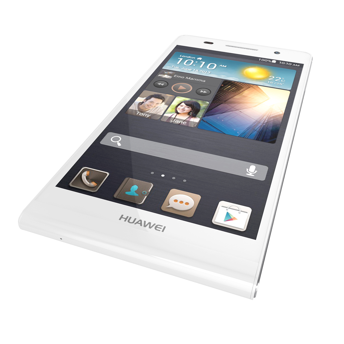 s huawei ascend p6 black