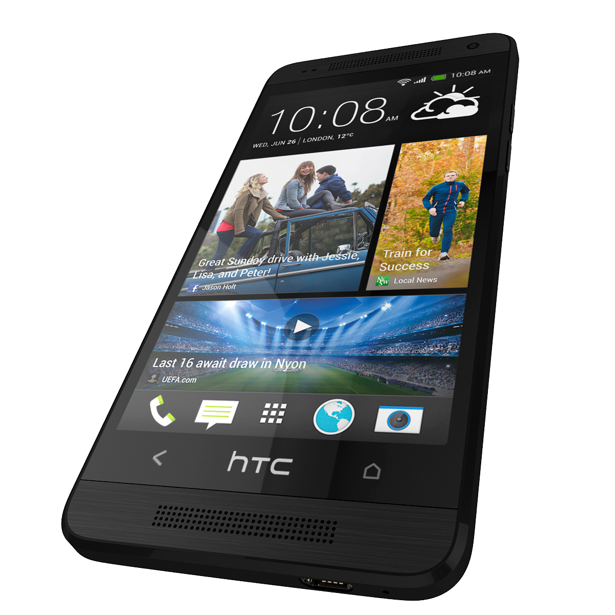 htc mini silver black