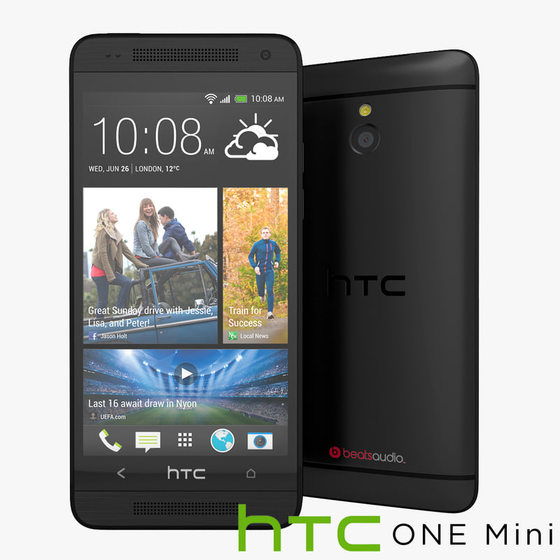 3d model htc mini smartphone