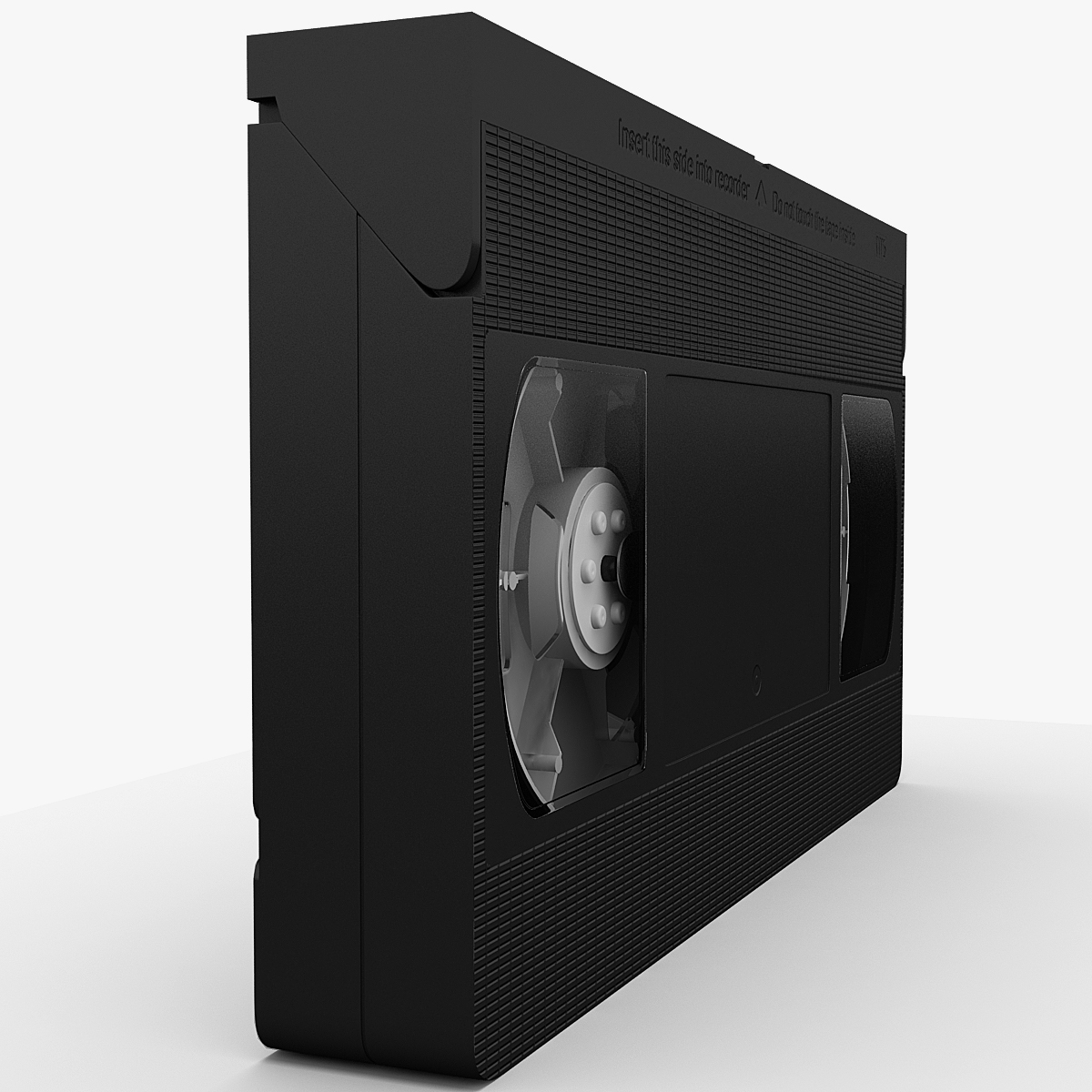3d vhs cassette