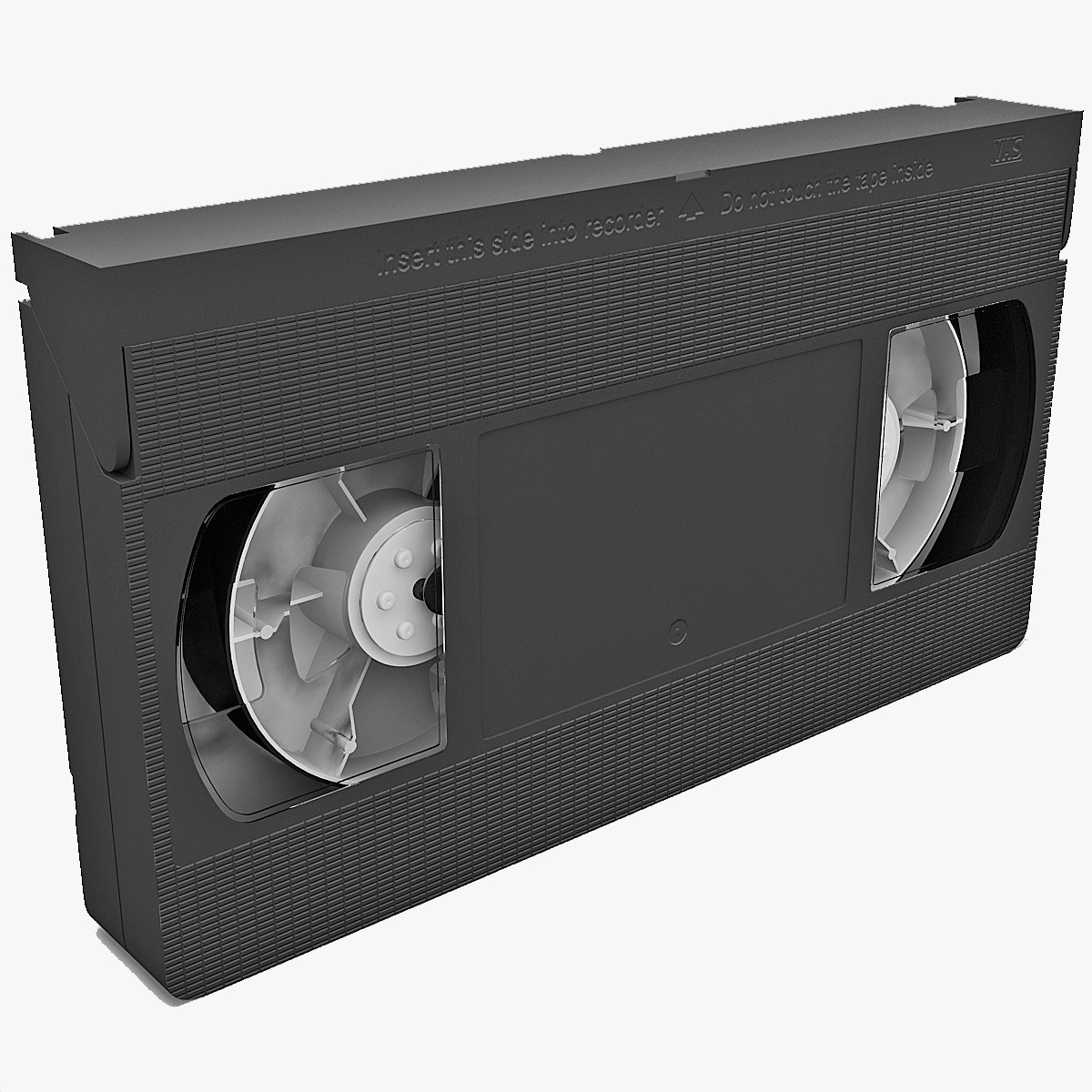 3d vhs cassette