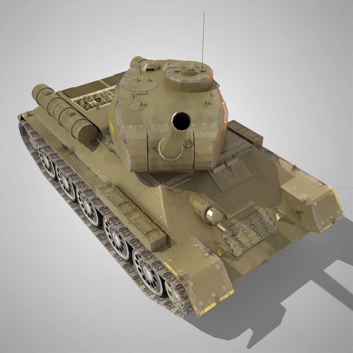 3ds max t tank wwii