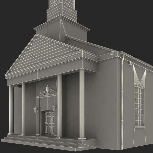 3ds max baptist church