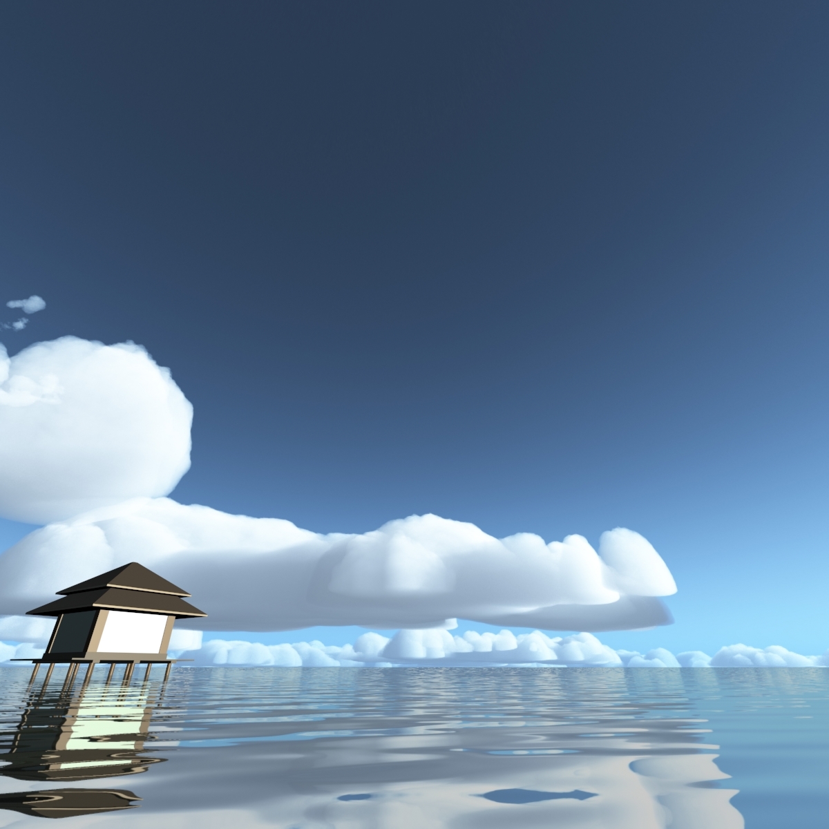3ds max sky clouds